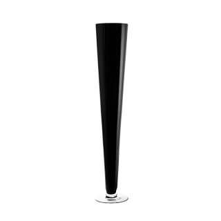 24 x 6 Inch | Glass Clarinet Trumpet Vase | Wedding Centerpiece | Glass ...