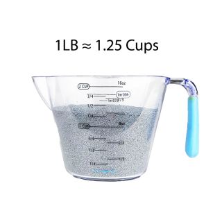 Light Blue Sand Vase Filler for Unity Wedding Ceremony | Glass Vases Depot